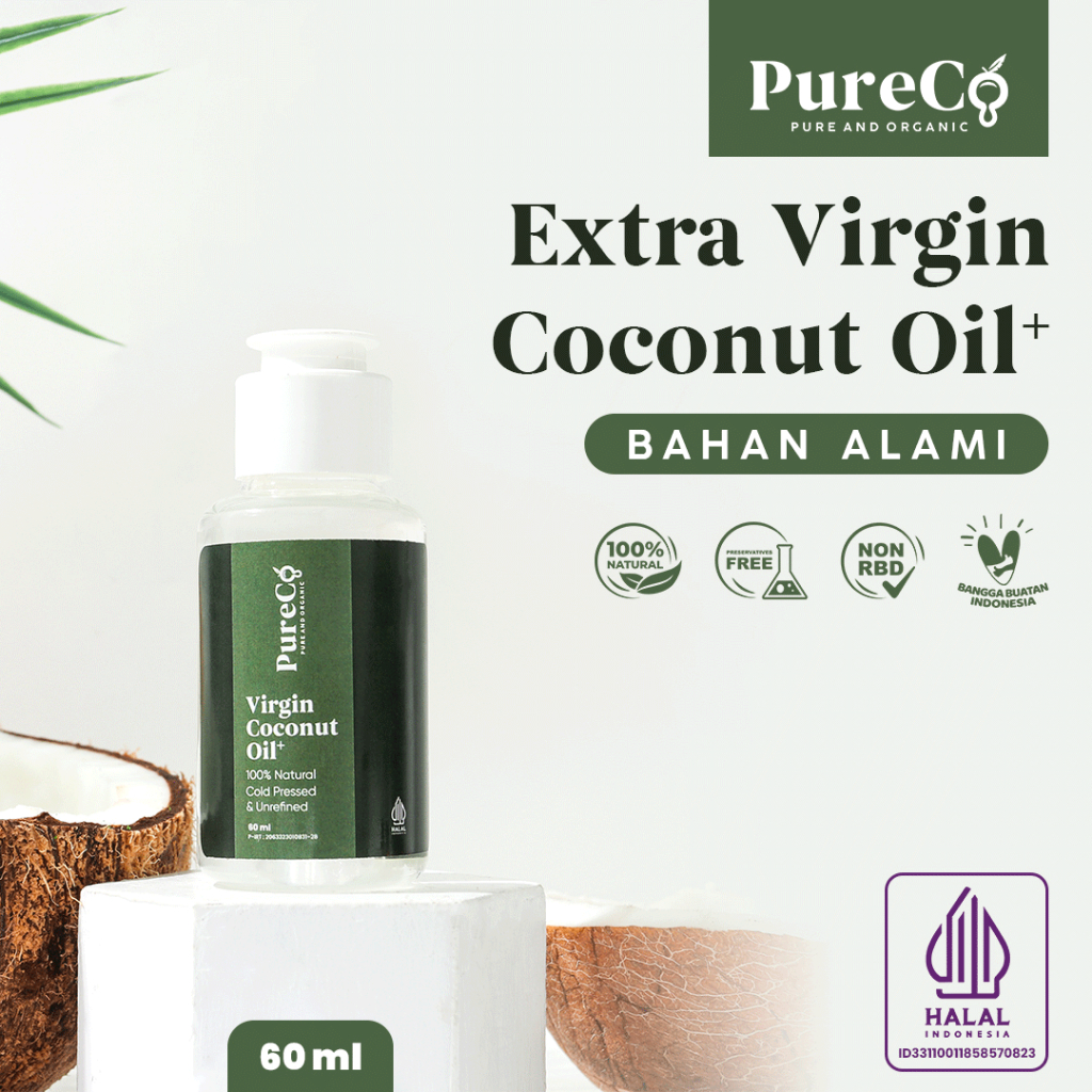 Jual GET UK 60 ML - VIRGIN COCONUT OIL PLUS - VCO+ - MINYAK KELAPA MURNI - [PureCo] | Shopee ...