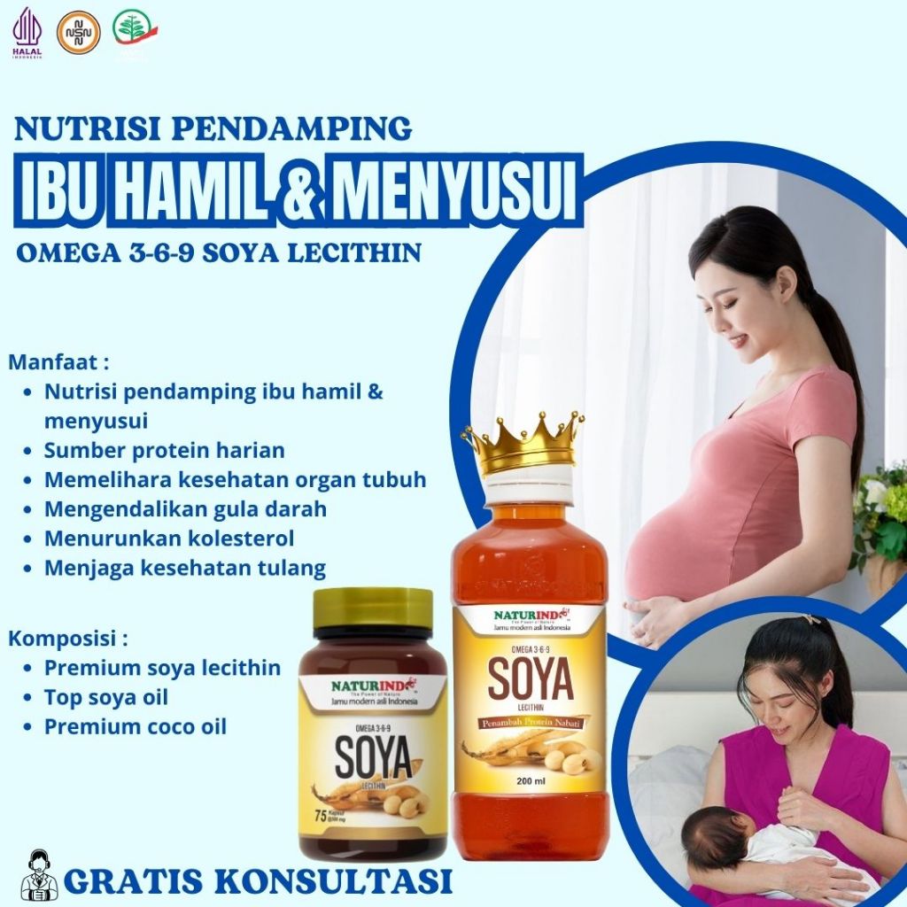Jual Nutrisi Pendamping Ibu Hamil Dan Menyusui Nutrisi Alami Protein ...