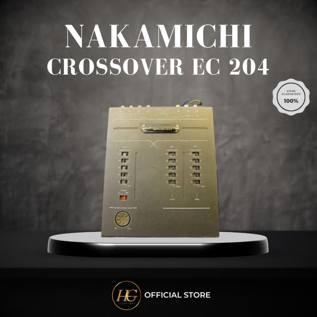 Jual Crossover Nakamichi EC 204 (second) | Shopee Indonesia