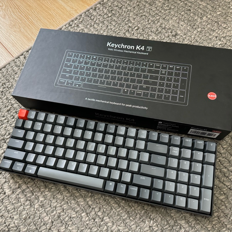 Jual Keychron K4 Brown Switch Likenew | Shopee Indonesia