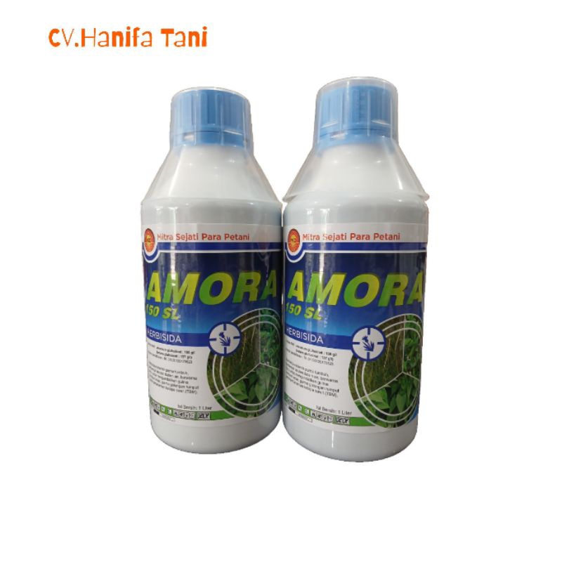 Jual AMORA 150 SL 1 LITER - Herbisida Sistemik - Bahan Aktif : amonium glufosinat 150g/l ...
