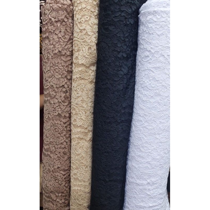 Jual Kain brokat cornelia katun (harga per setengah meter) | Shopee ...