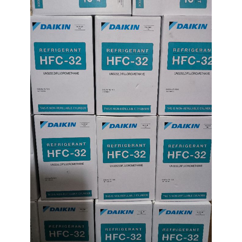 Jual Refrigerant DAIKIN R32 original isi 9.5 kilo | Shopee Indonesia