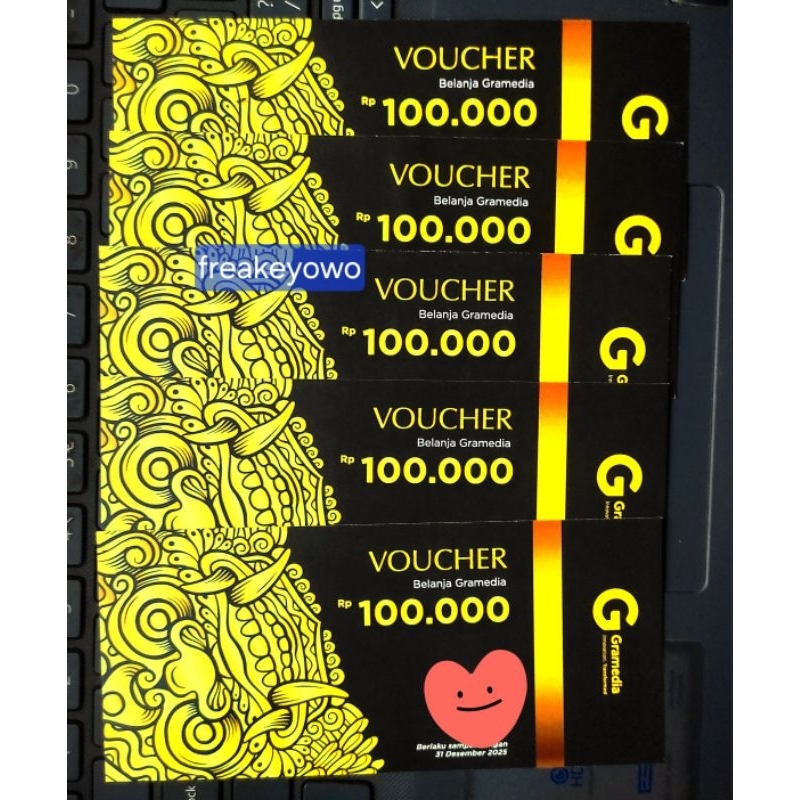 Jual Voucher Gramedia 500k | Shopee Indonesia