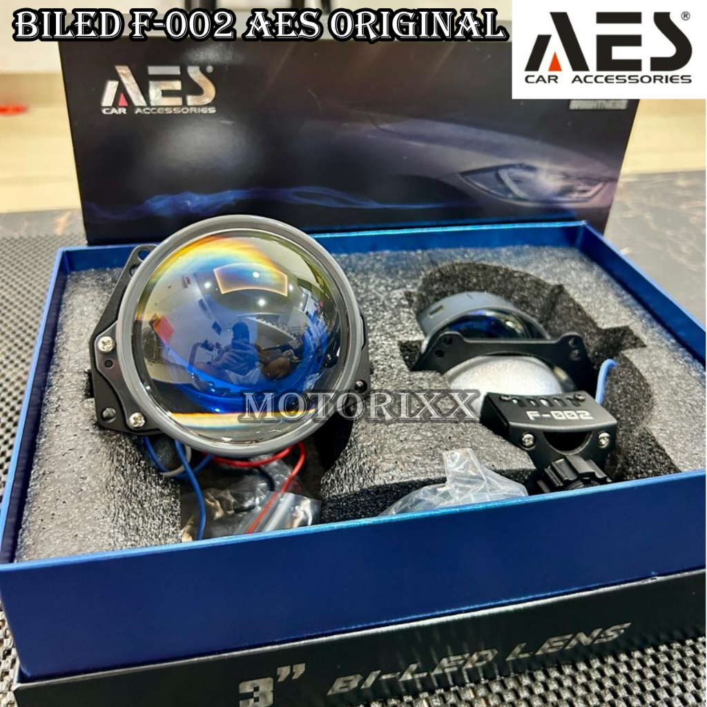 Jual ORIGINAL BILED AES 3 INCHI F002 65 WATT PROJIE BILED AES BLUELENS ...