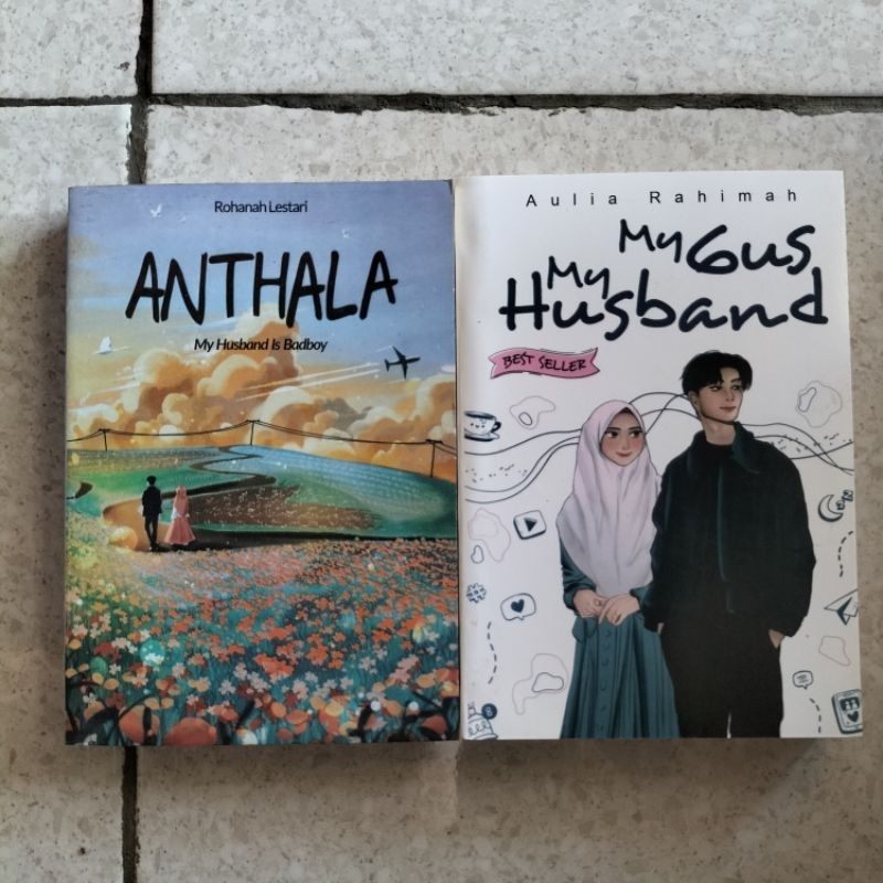 Jual PAKET ISI 2 NOVEL / ANTHALA / MY GUS MY HUSBAND / SURAT YASIN ...