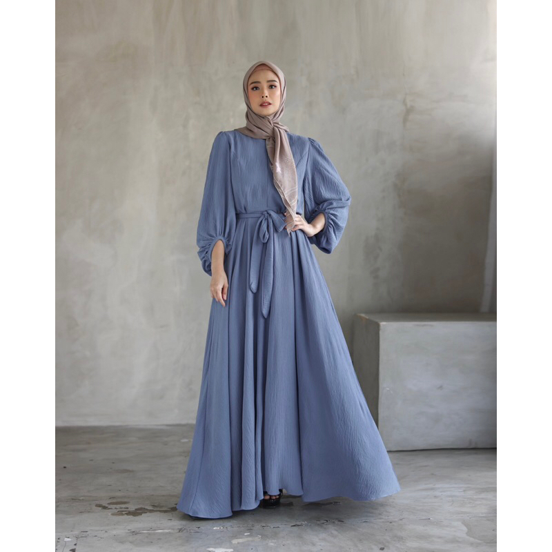 Jual Ruby Dress | SP//CE New Collection | Busui Friendly Gamis Friendly ...