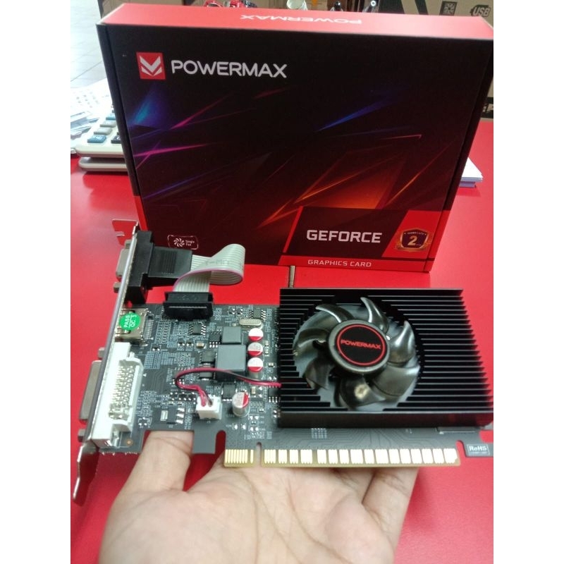 Jual VGA CARD GT 610 Powermax GT 610 DDR3 2GB | Shopee Indonesia