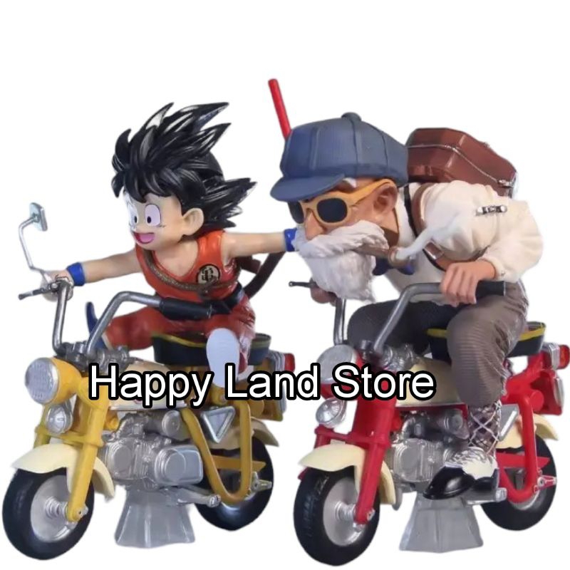 Jual Action Figure Anime Dragon Ball Son Goku Master Roshi Kid Goku ...