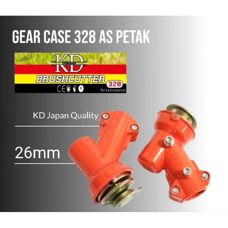 Jual Gear Case Mesin Potong Rumput 328 Model Kotak / Kepala Pisau Mesin ...