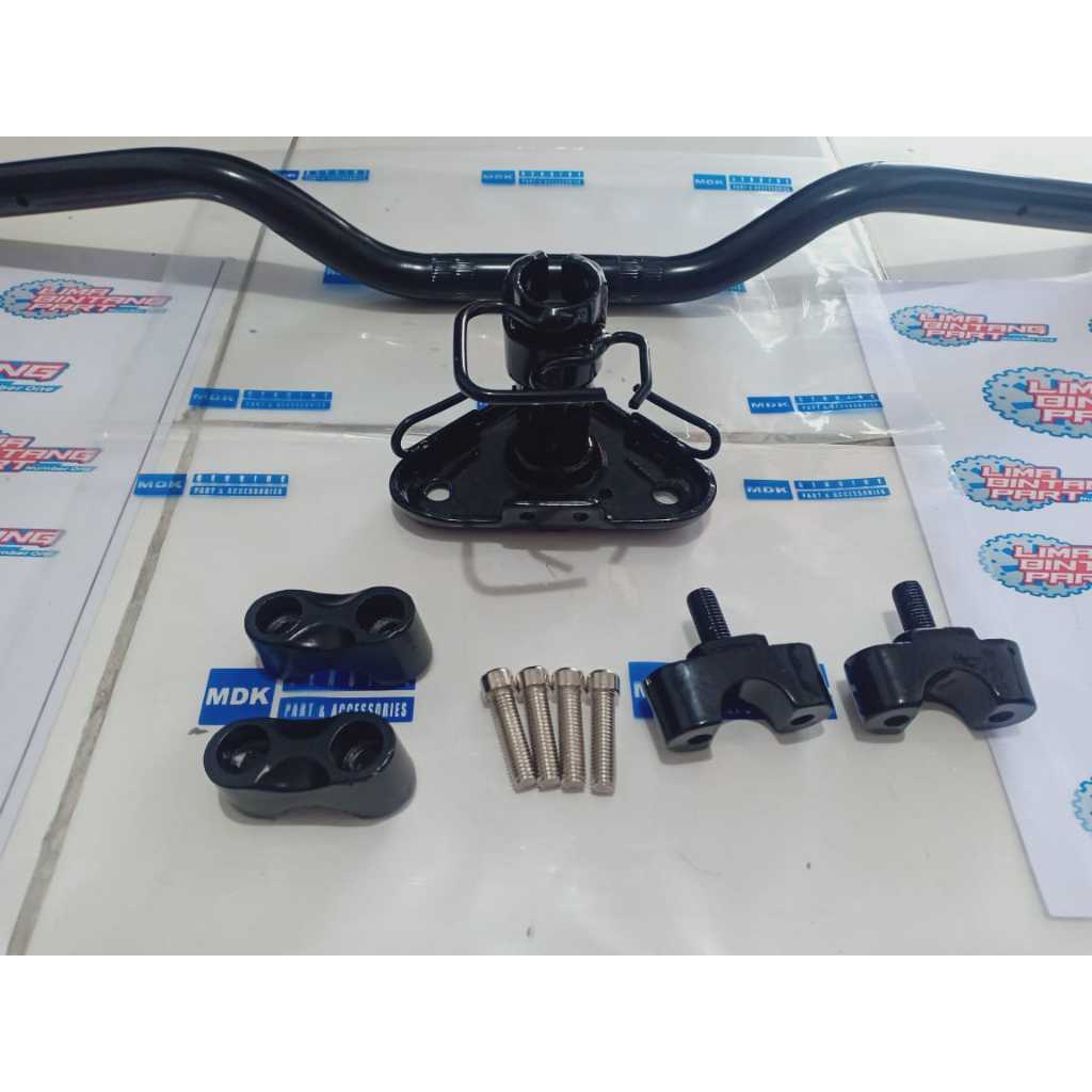 Jual Stang Stir X-ride + Dudukan Stang X-ride + Raiser X-ride + Kleman ...