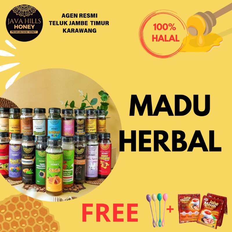 Jual MADU HERBAL JAVA HILLS HONEY MUMTAZ |JAVAHILLS |MADU JAVAHILLS ...