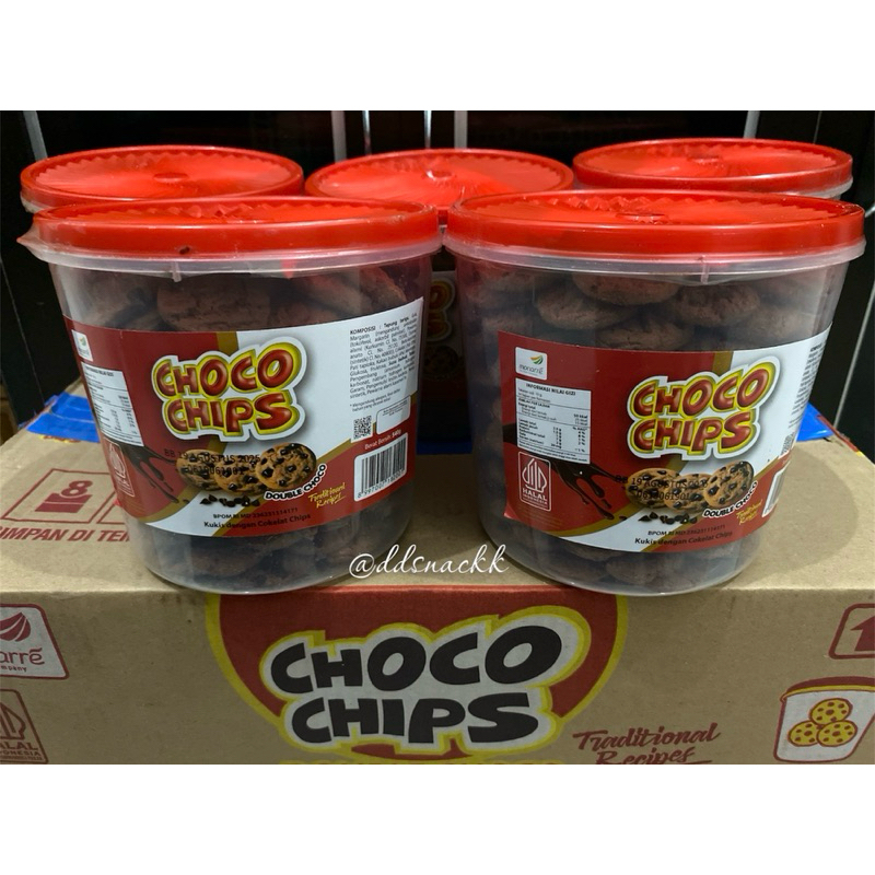 Jual KUE KUKIS CHOCO CHIPS DOUBLE CHOCO / KUE KERING COKLAT | Shopee ...