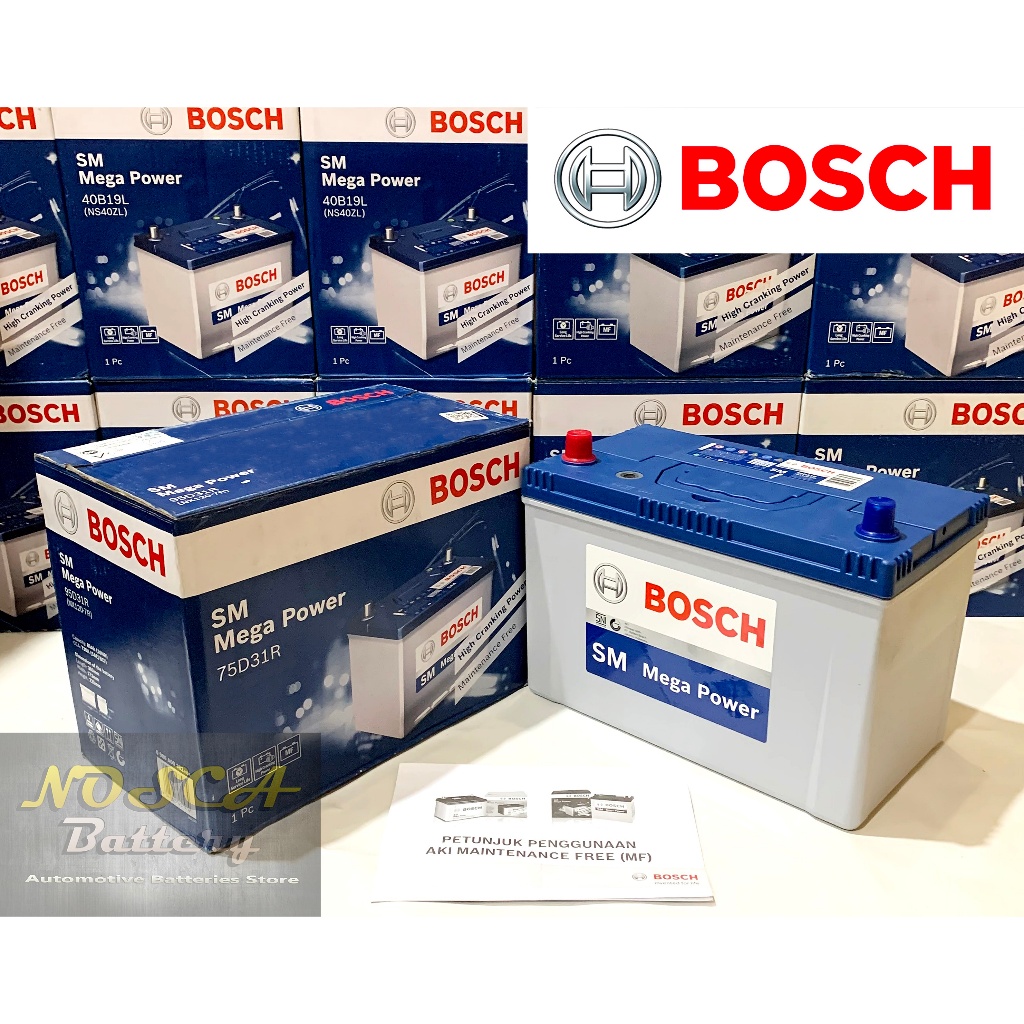 Jual Aki BOSCH SM Mega Power N70Z/ 75D31R (75Ah) SMF - Fit for Hyundai ...