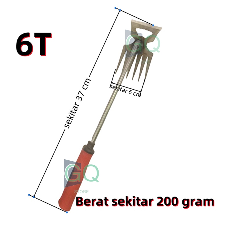 Jual Alat Pencabut Mencabut Rumput Liar Di Halaman Rumah 6/8/11 Gigi ...