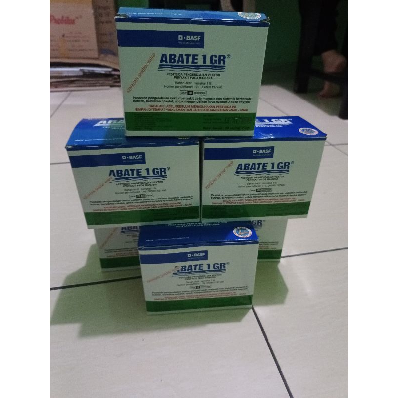 Jual ABATE 1GR Pembasmi Jentik Nyamuk 10gr (Abate 10 sachet Rp.18.500 ...
