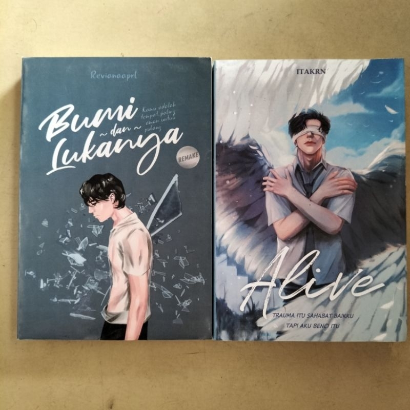 Jual PAKET 2 NOVEL WATTPAD / BUMI DAN LUKANYA / ALIVE / SURAT YASIN ...