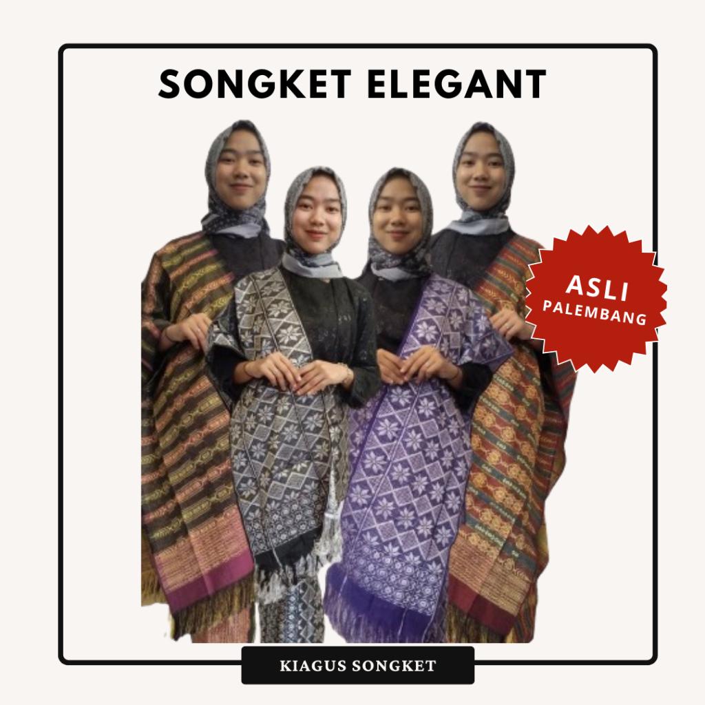 Jual Songket Elegant Berbagai Macam Motif dan Warna Khas Palembang ...