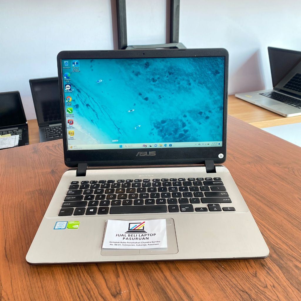Jual Asus Vivobook A407UF, Intel Core i5 gen 8, ram 8gb, ssd 256gb, Nvidia GeForce MX130 2gb ...