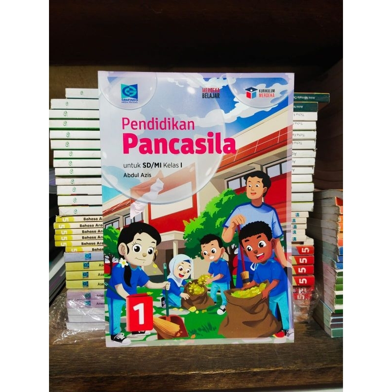 Jual Pendidikan Pancasila Grafindo kurikulum Merdeka Kelas 1-6 SD/MI | Shopee Indonesia