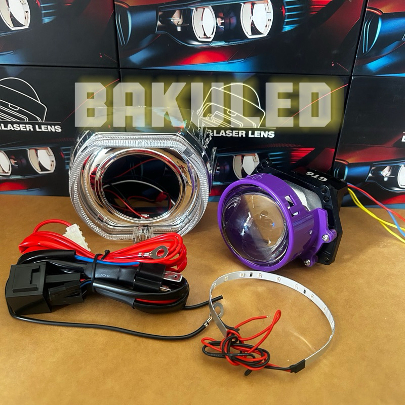 Jual Paket Proji Bi Led K5 3 Inch GT6 75Watt Double Cup Turbo | Shopee Indonesia