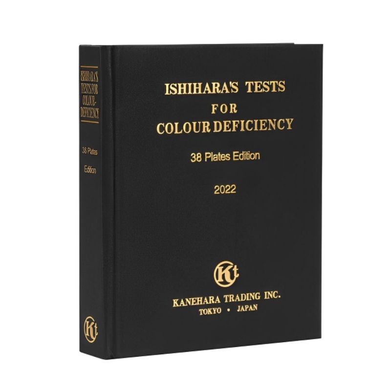 Jual Buku Ishihara 38 Plate Original - Buku Test Buta Warna | Shopee ...