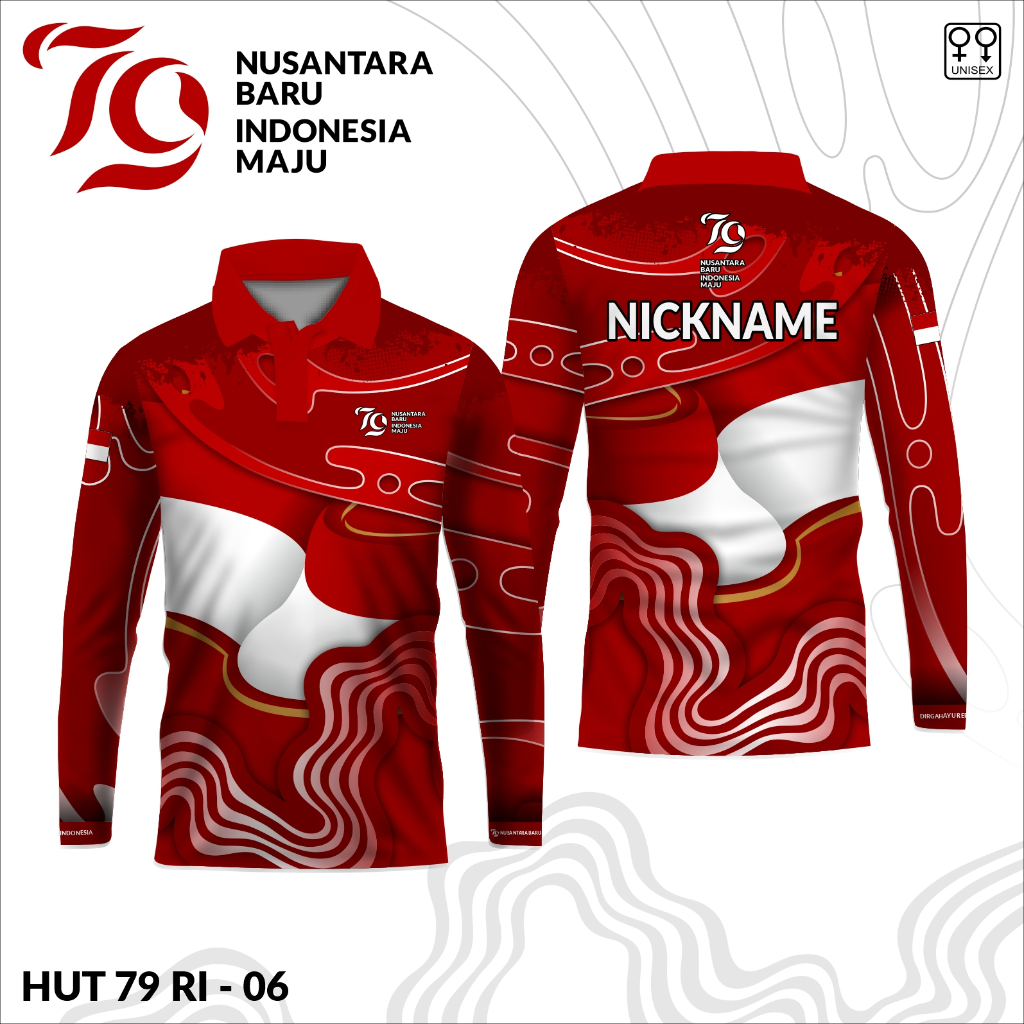 Jual Polo kemerderkaan indonesia 2024 baju 17san kaos hut ri ke 79 jersey kemerdekaan free ...
