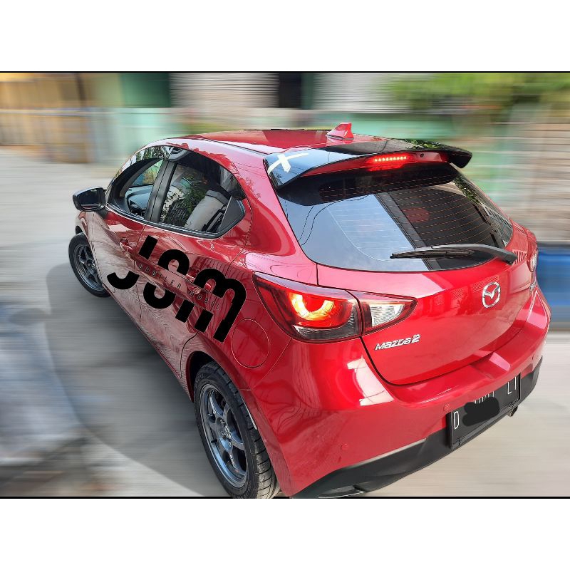 Jual Spoiler Mazda 2 Skyactiv Bahan Plastik ABS | Shopee Indonesia