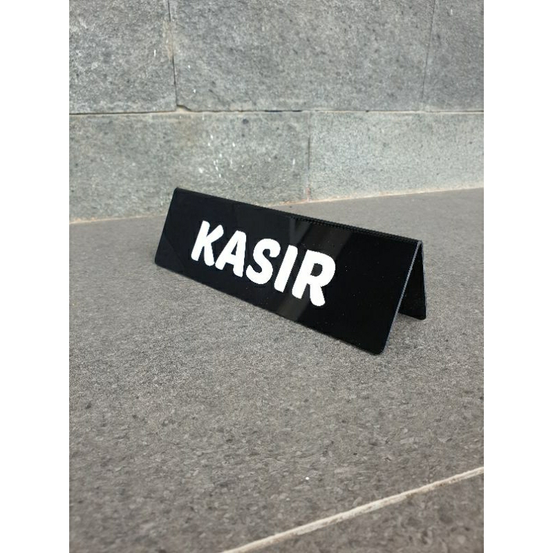 Jual SIGNAGE KASIR/KASIR AKRILIK/TANDA KASIR AKRILIK | Shopee Indonesia