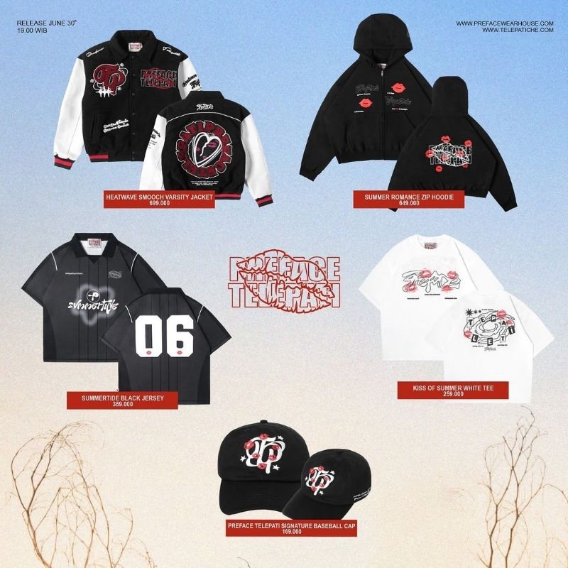 Jual Telepati x Preface Varsity Jersey | Shopee Indonesia