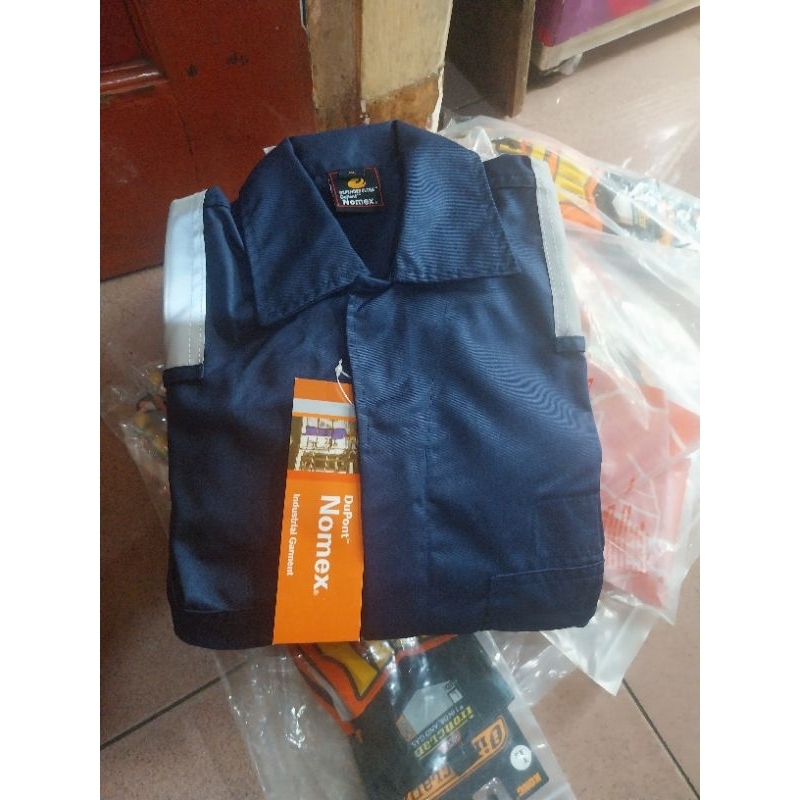 Jual Coveroll Wearpack Nomex Dupont / Nomex Fleming Anti Flame Original ...