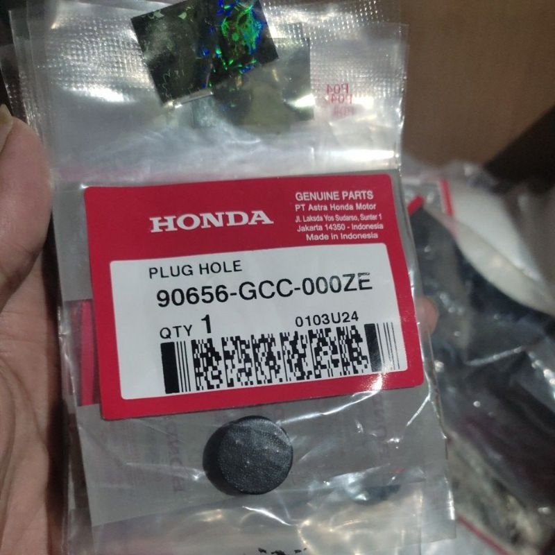 Jual Plug Hole Tutup Lubang Pembuangan Air Pada Box Bagasi Honda 90656 ...