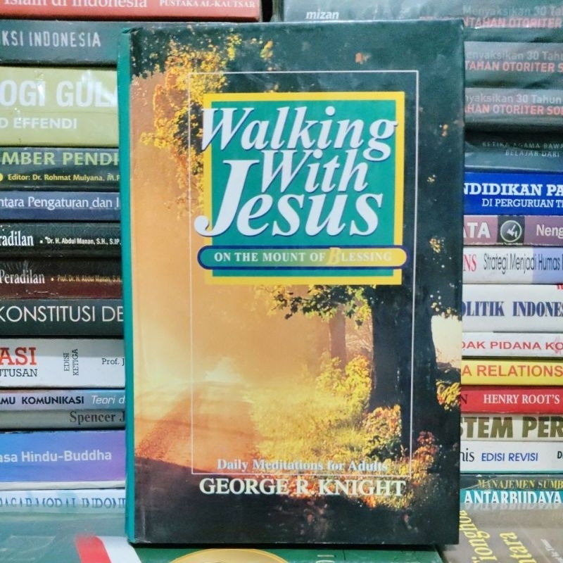 Jual Walking With Jesus ON THE MOUNT OF BLESSING by GEORGE R. KNIGHT ...