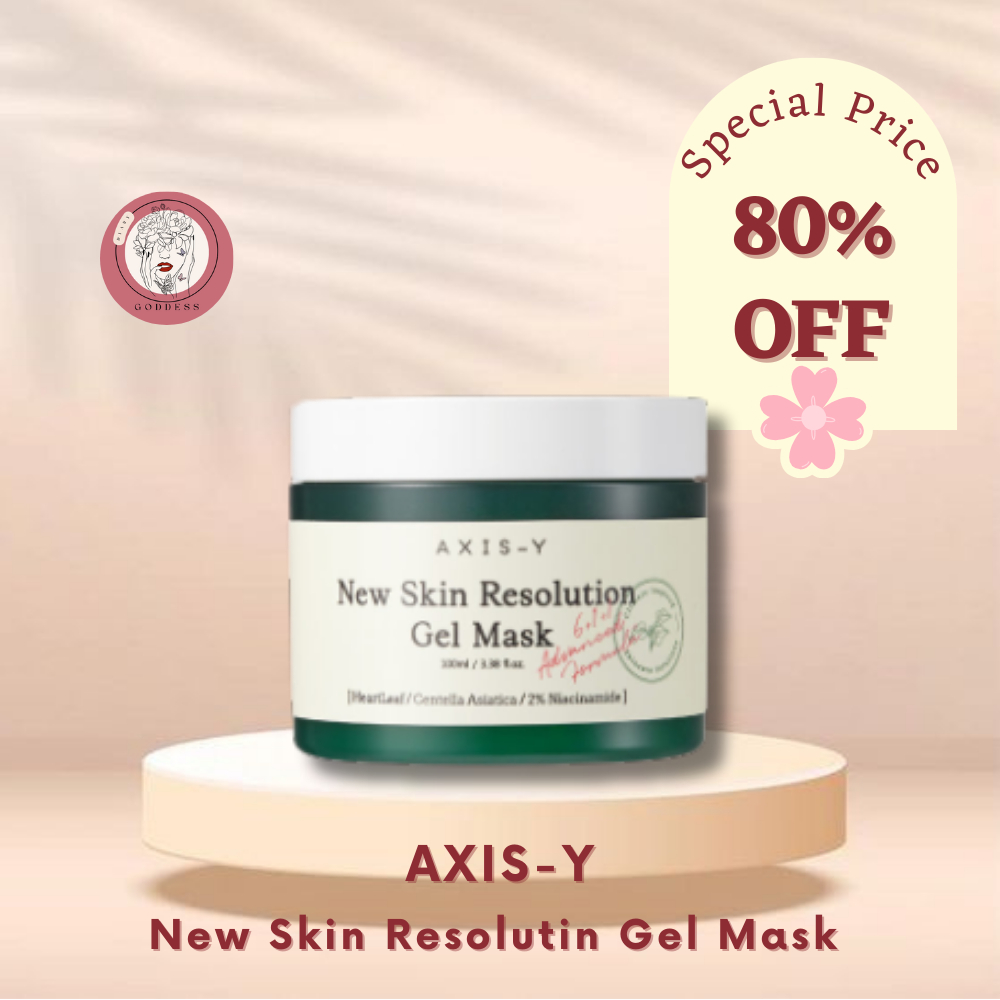 Jual [NEW] Axis Y New Skin Resolution Gel Mask 100ml / Gel Mask ...