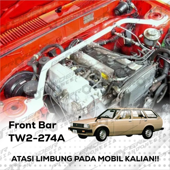 Jual ULTRA RACING - Front adj (2points) - TW2-274A - Toyota Corolla DX ...