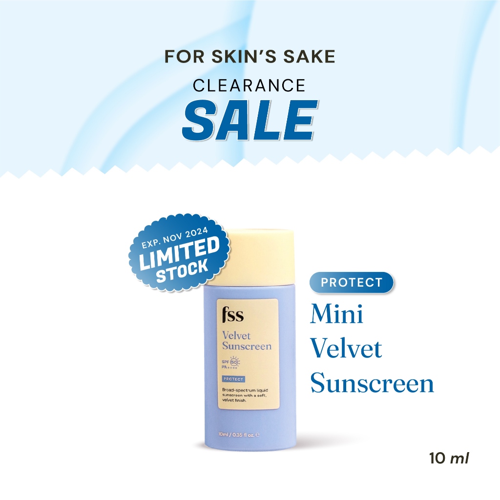 Jual For Skin's Sake FSS Mini Velvet Sunscreen SPF 50 PA++++ Travel ...