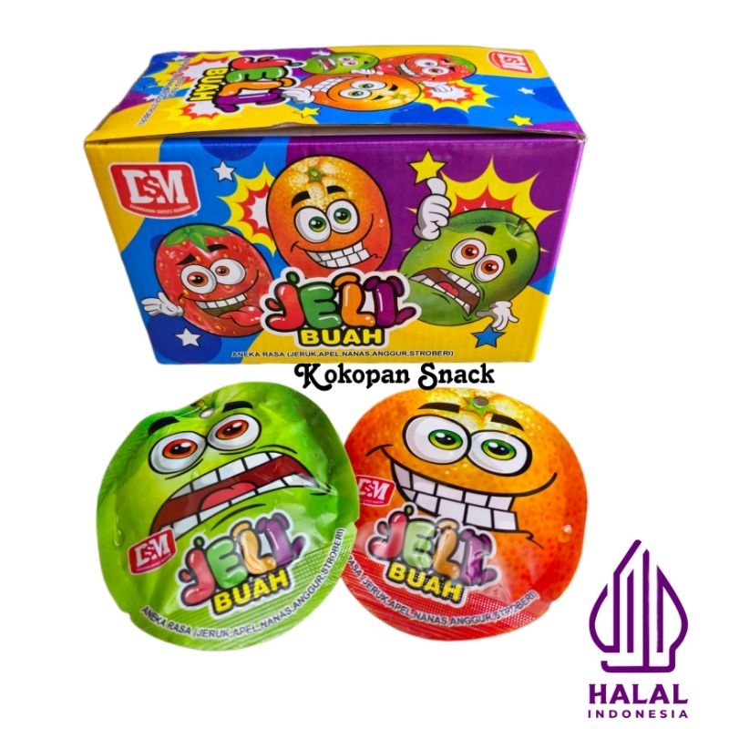 Jual DSM JELI BUAH BOX ISI 30 | Shopee Indonesia