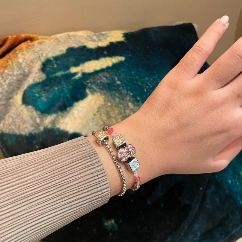 Jual BLOCA Lylo Bag Charm - Bracelet Piyo - Silver Bracelet - Gelang ...