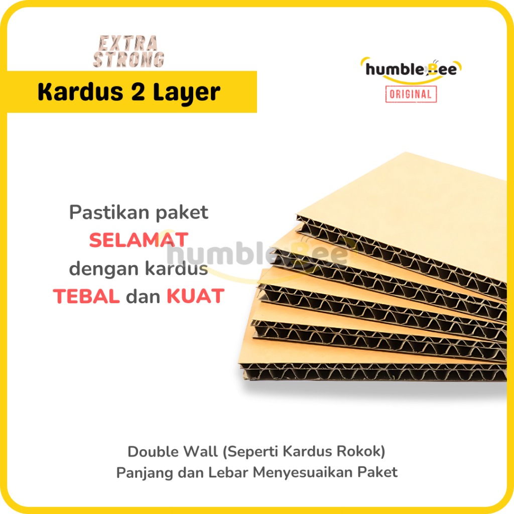 Jual Kardus 2 Layer - Packing Lebih Aman | Double Wall Cardboard ...