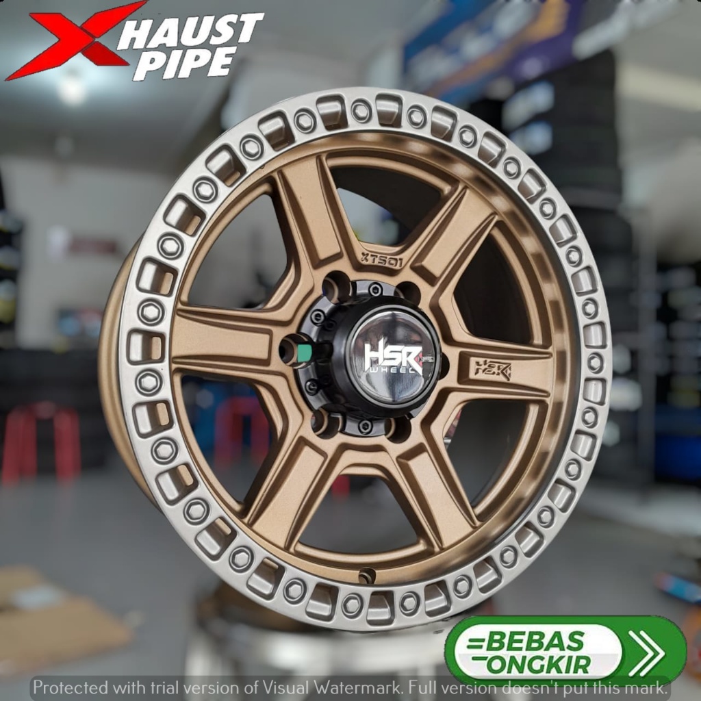Jual Velg Offroad Original HSR XTS Ring 16 Cocok Untuk Strada Triton ...