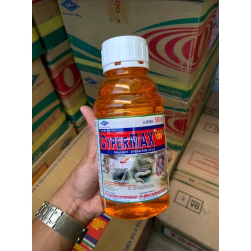 Jual Insektisida CYPERMAX 100 EC ORIGINAL kemasan 500 ml | Shopee Indonesia