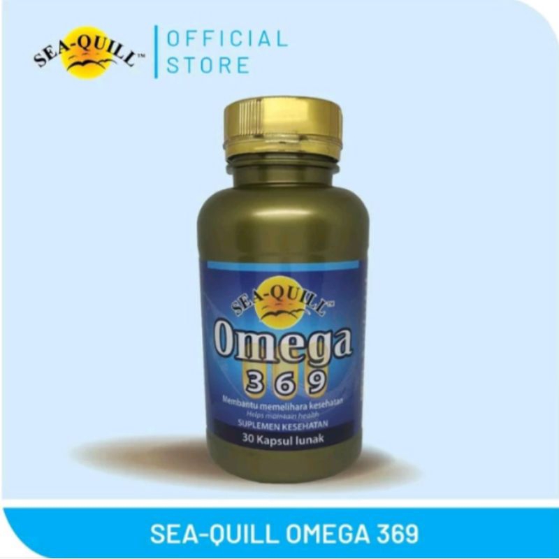 Jual Sea Quill OMEGA 3 6 9 isi 30 Kapsul | Shopee Indonesia