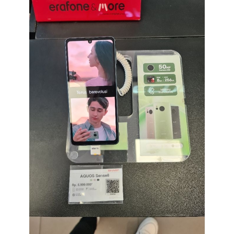 Jual Sharp aquos sense 8 cashback 1,3 jt | Shopee Indonesia