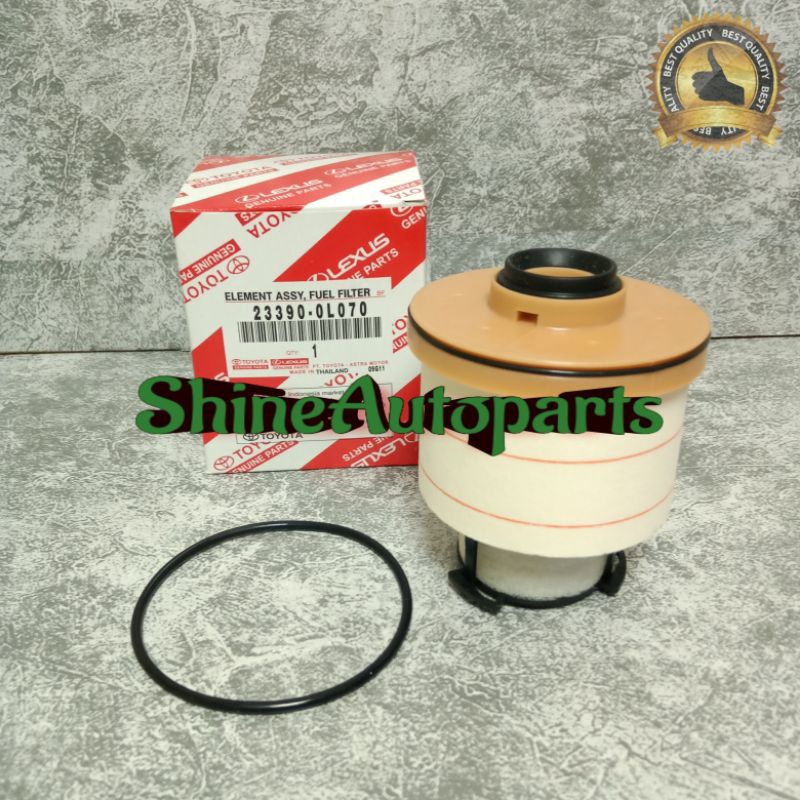 Jual FILTER SOLAR FORTUNER VRZ FUEL FILTER ELEMENT INNOVA REBORN HILUX ...