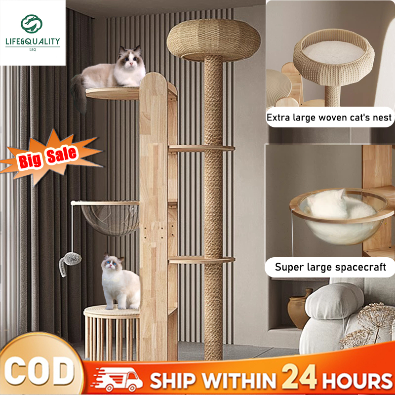 Jual L&Q Sarang kucing multifungsi Surga Kucing Mainan memanjat kucing ...