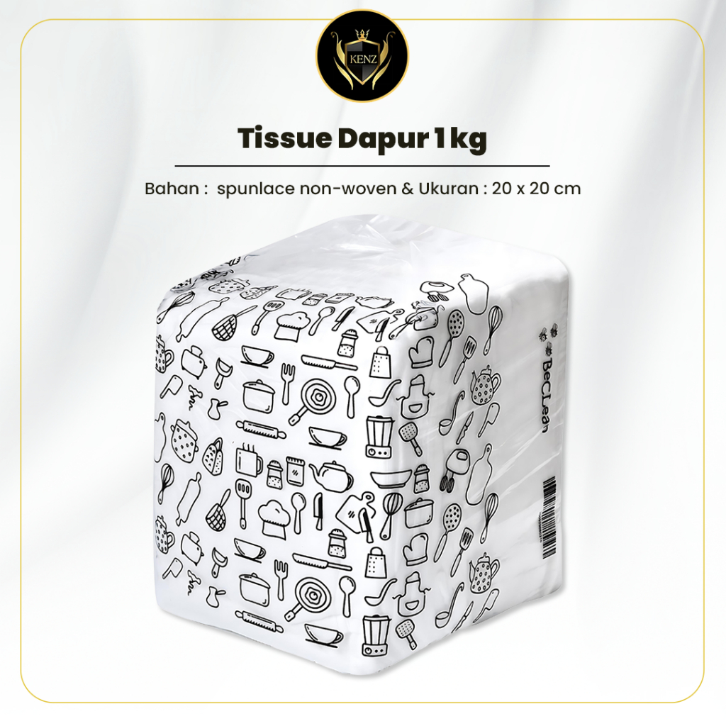 Jual Tisu Dapur BeClean 1kg Tissue Lipat Serbaguna Mudah Menyerap Bisa ...
