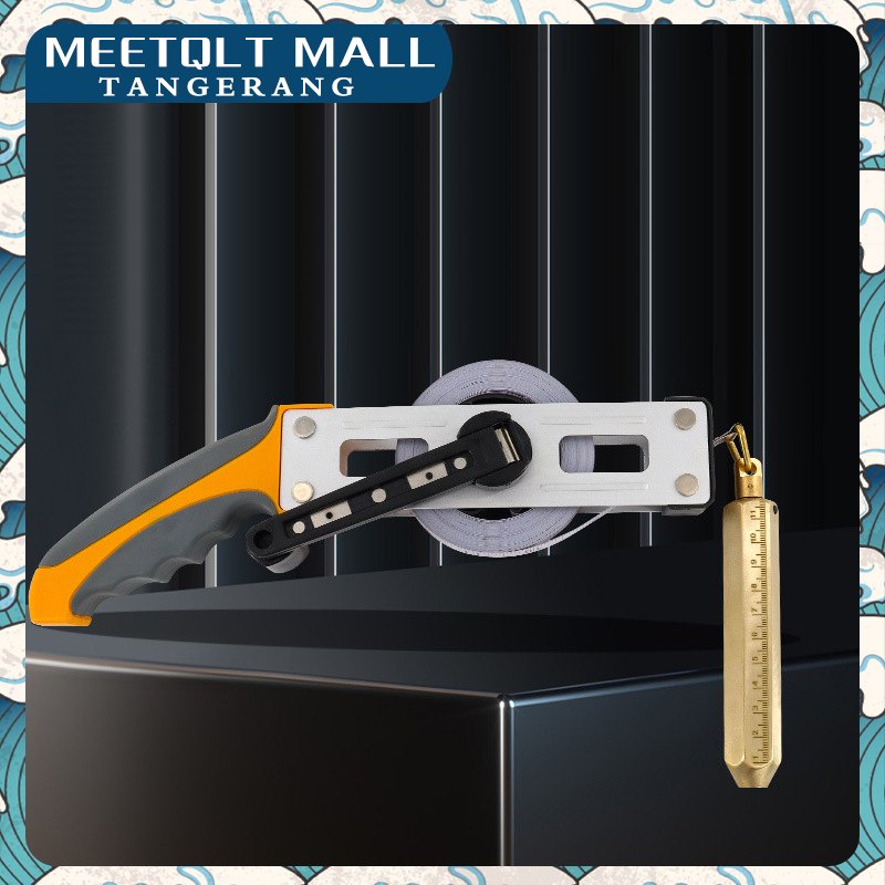 Jual Oil Depth Meter ( 10M , 20M )-Sounding Tape Stainless Steel Untuk ...