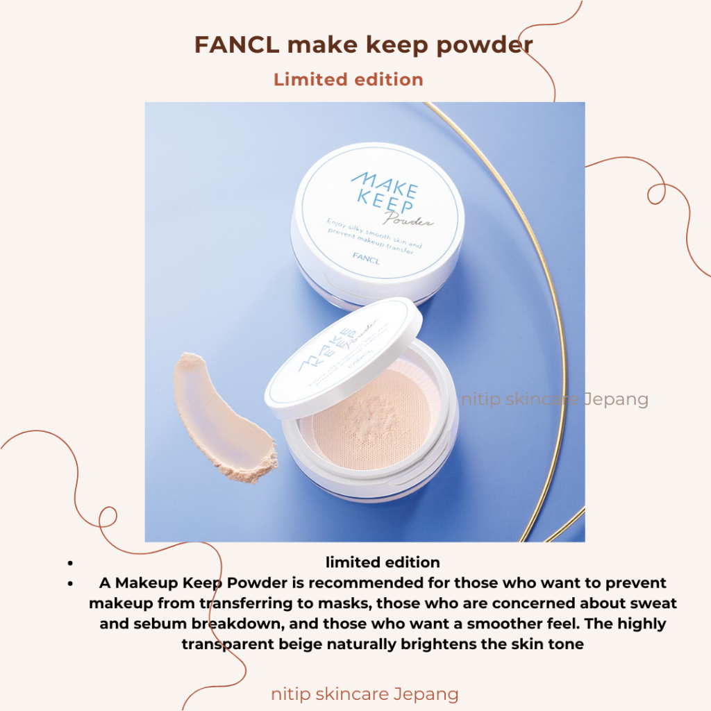 Jual FANCL face powder, UV powder limited edition, FANCL reset powder ...