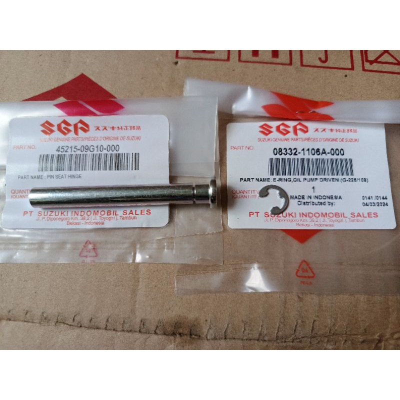 Jual SATU SET PIN ENGSEL JOK DAN PENJEPIT AS ENGSEL JOK SMASH 110 ...