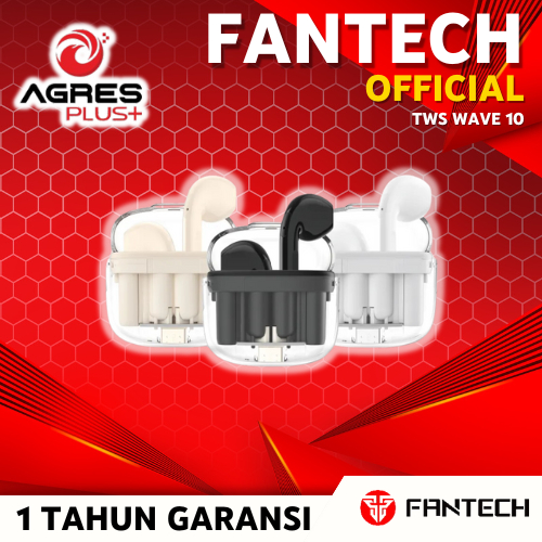 Jual Fantech TWS Wave TW10 True Wireless Earphone Bluetooth 5.3 Earbuds ...
